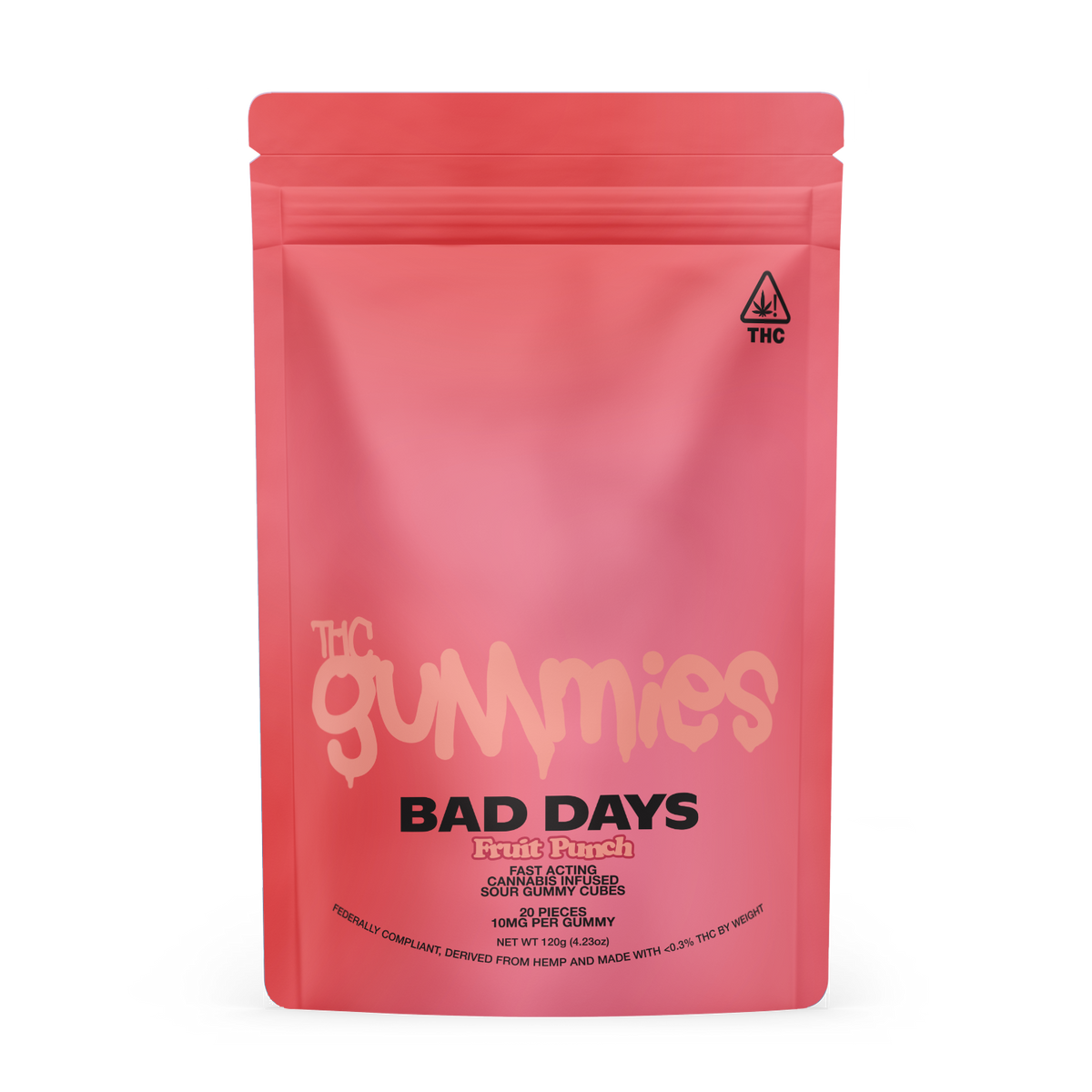 Bad Days Fast-Acting THC Gummies 200mg