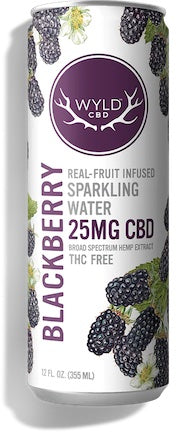 Wyld Broad Spectrum Sparkling Waters 25mg